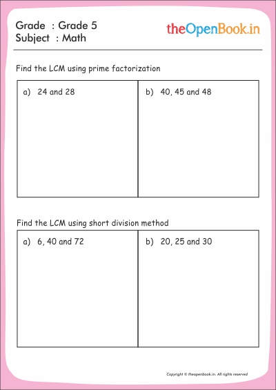 theopenbook.in | Online worksheets for kids | CBSE