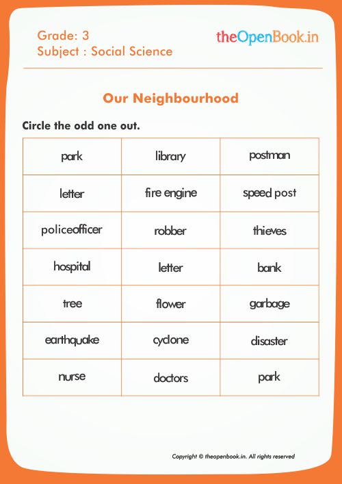 Printable Worksheets for kids | CBSE | theopenbook.in