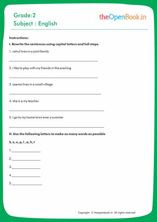 Printable Worksheets For Kids CBSE Theopenbook in