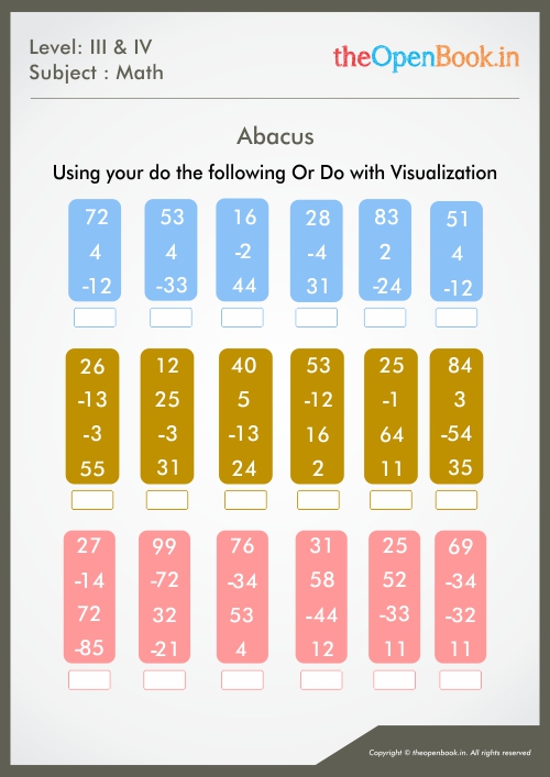 Using your do the following Or Do with Visualization
